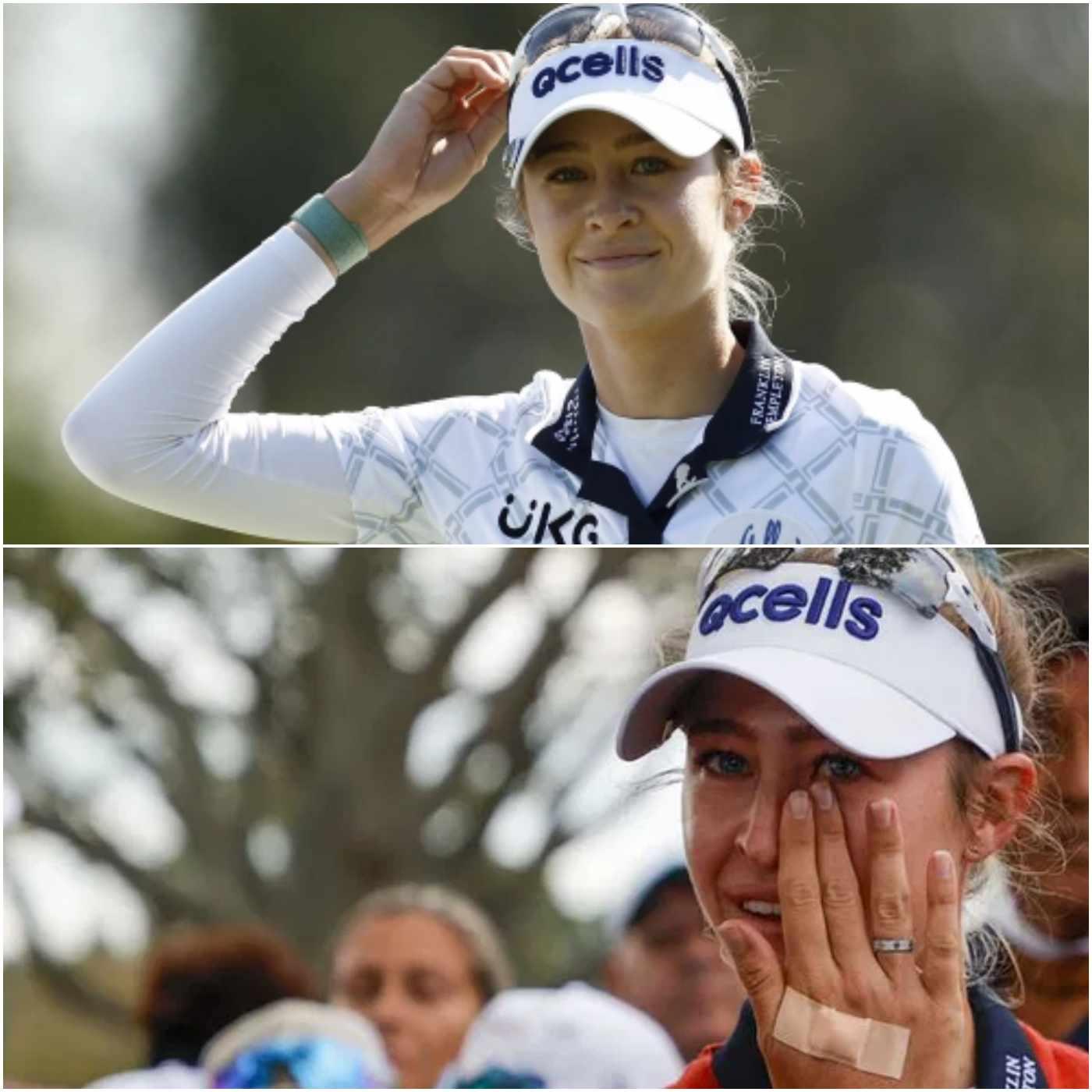 PGA TOUR SHOCK 😱 Nelly Korda was overcome with emotion, shedding tears ...